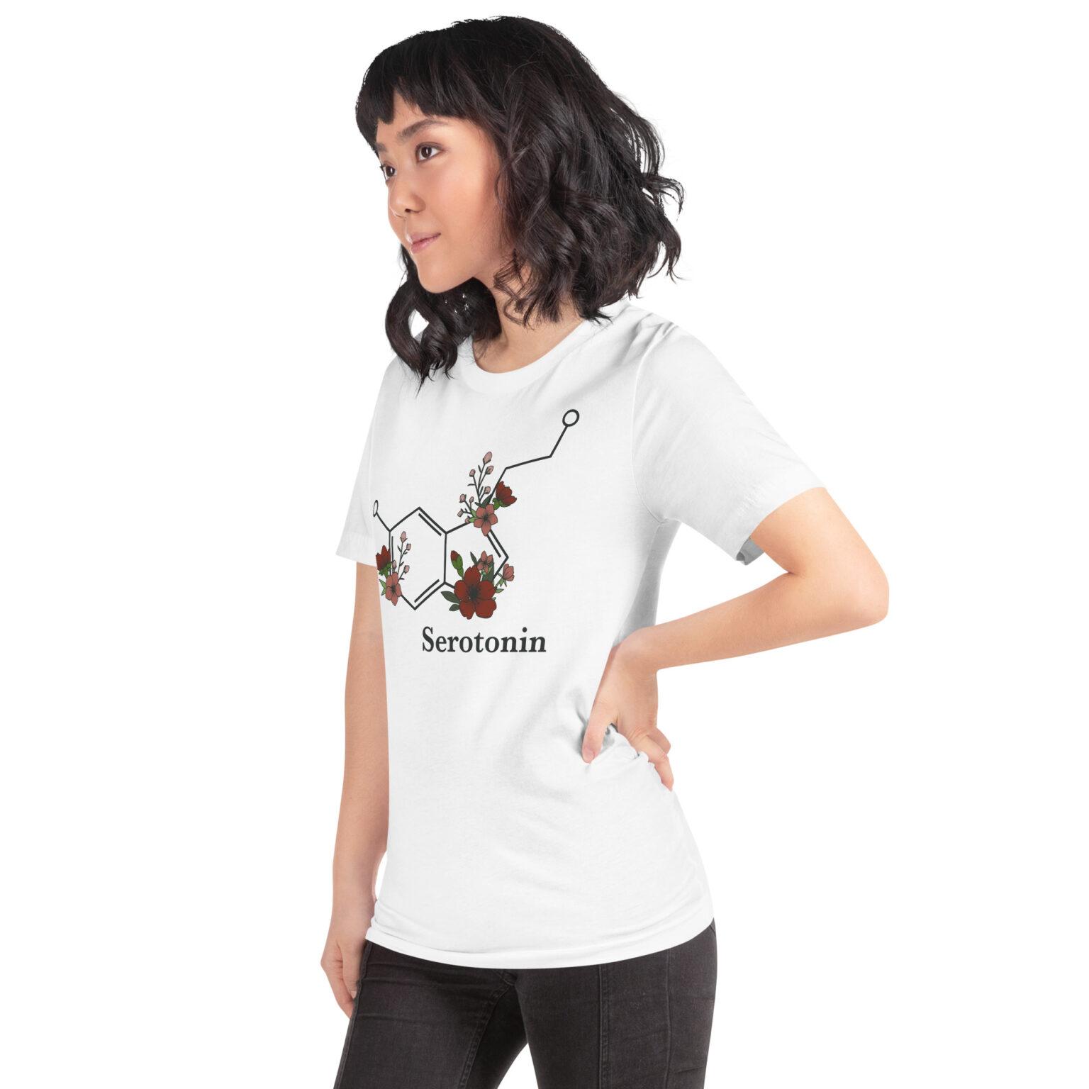 Serotonin Molecule - Women's T-shirt - The Struggling Scientists